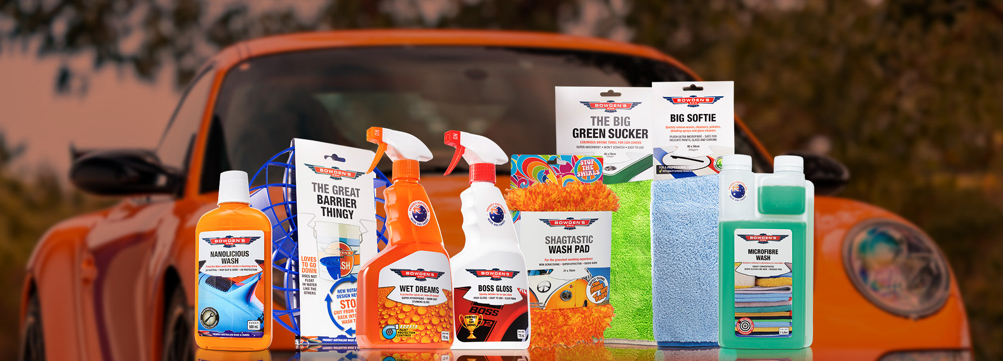 Bowden's Own premium car care products – Bowden's Own NZ