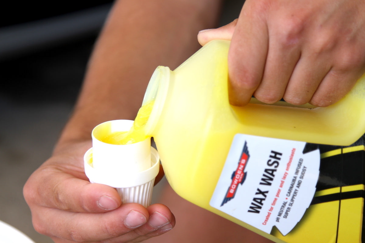 Wax Wash - Containing real, T1 grade carnauba wax. – Bowden's Own NZ